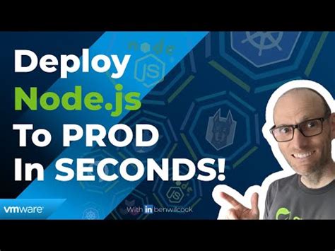How To Deploy Node Js To Production Kubernetes In Seconds VMware Tanzu YouTube
