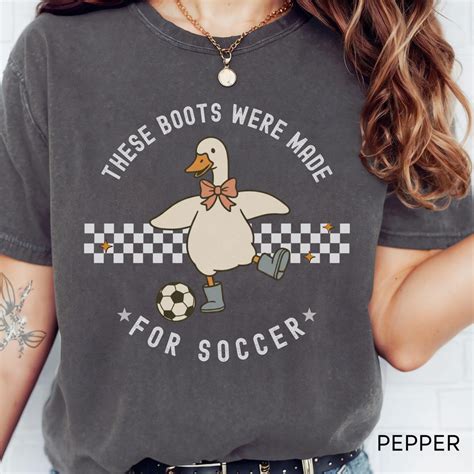 Soccer Shirt Funny Silly Goose Soccer Tshirt Soccer Team Mom Coach