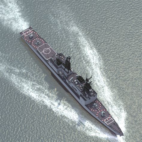 Kee Lung Class Ddg 3d Model