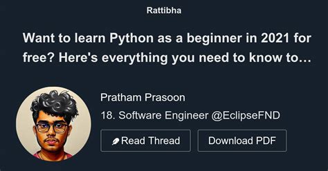 Want To Learn Python As A Beginner In 2021 For Free Heres Everything