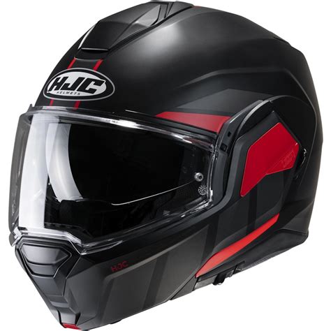 Hjc I100 Beis Mc1sf Negro Rojo Motard Class