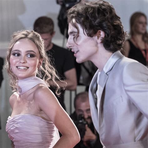 Timothée Chalamet Was Embarrassed Over Lily Rose Depp Pics