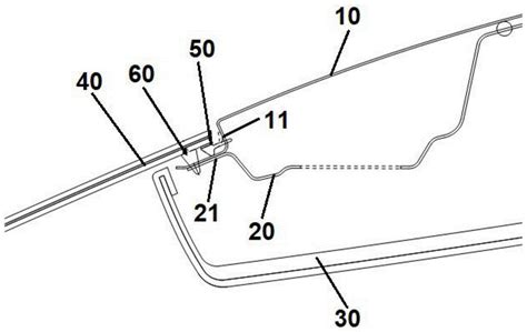 一种顶盖外板安装结构的制作方法