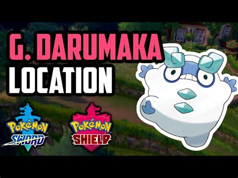 Pokemon Shield Darumaka Evolution