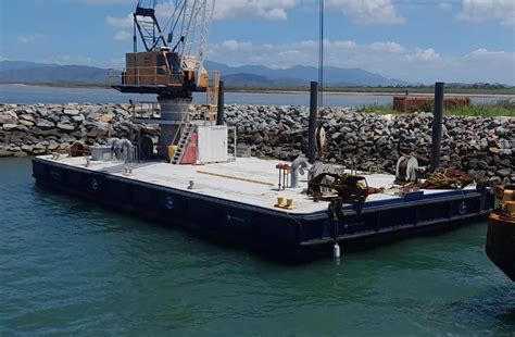 Construction Barge Commercial Boats
