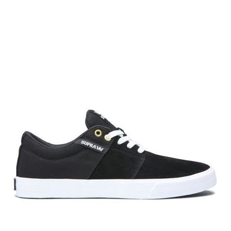 Chaussures Supra Stacks Ii Vulc Black Black White Achat Vente