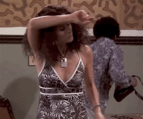 Hot Outside Sweaty Courteney Cox Sniffing Self 