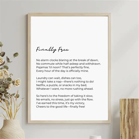 Finally Free Funny Retirement Quotes Retirement Poem Humourous