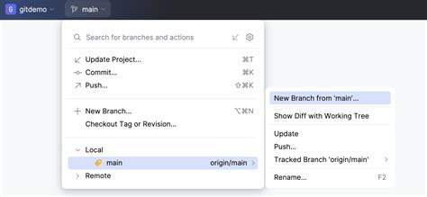 Tutorial Getting Started With Git In Datagrip Datagrip Documentation