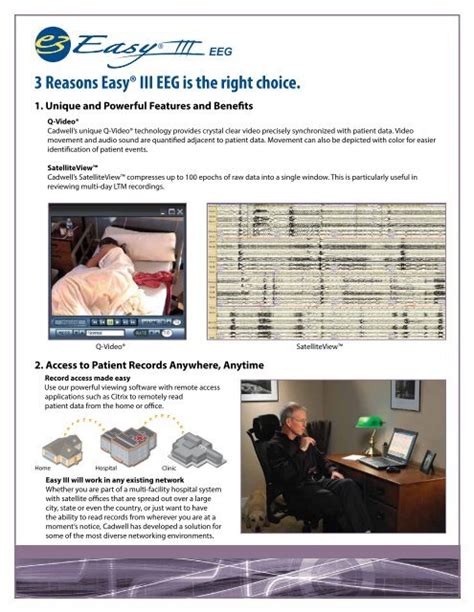 3 Reasons EasyÂ® Iii Eeg Is The Right Choice Cadwell Laboratories