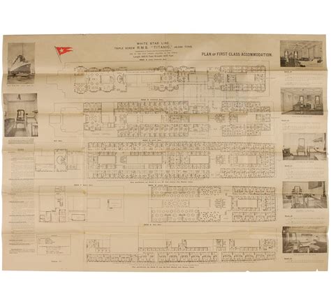 First Class Deck Plan