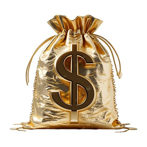 Money Bag With Dollar Sign Financial Wealth Bag Money Bag Png