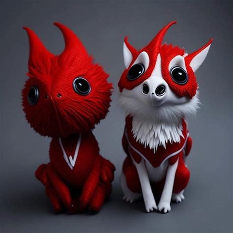 Premium Ai Image Anthropomorphic Dragon Kitten Digital Artist