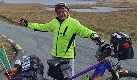 Timmy Mallet Keeps His Late Brothers Mantra In Mind As He Cycles The Wild Atlantic Way