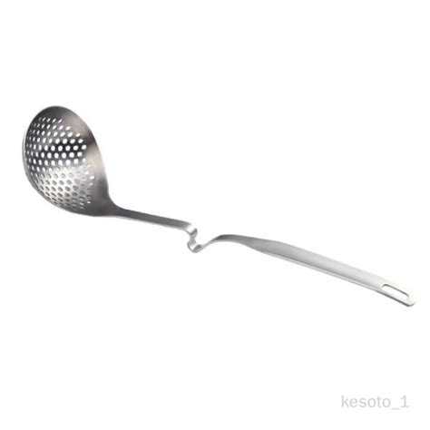 Crépine Décumoire Cuillère à Soupe En Acier Inoxydable Résistant