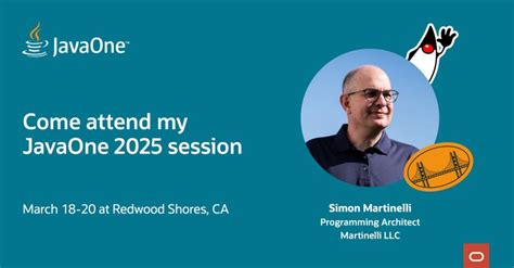 Javaone Simon Martinelli