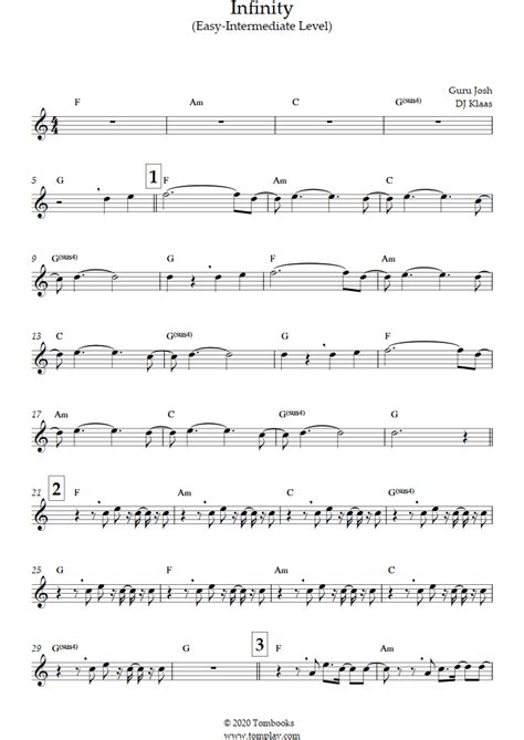 Infinity 2008 Niveau Facileintermédiaire Sax Soprano Guru Josh