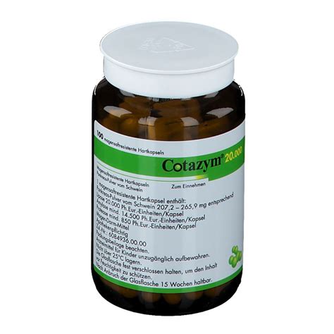 Cotazym® 20 000 100 St Shop