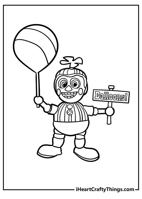 Printable Five Nights At Freddys Coloring Pages Updated 43 Off