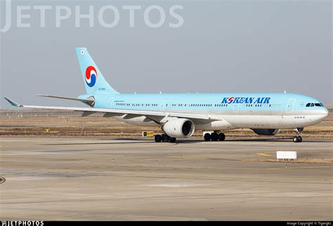 Hl7585 Airbus A330 323 Korean Air Tigergkc Jetphotos