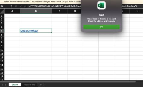 Excel Hyperlink The Cell In Another Sheet Where There Is A Match