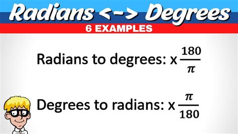 Switch Between Radians And Degrees Youtube