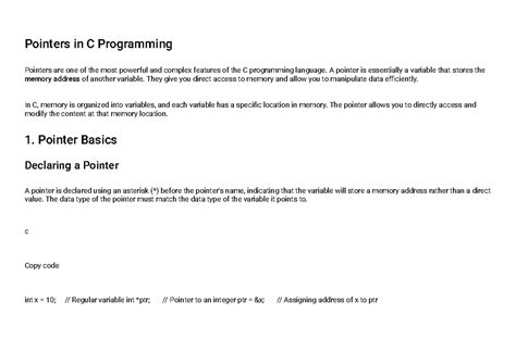 6lvngdj Rsz C Programming Pointers Pointers In C Programming