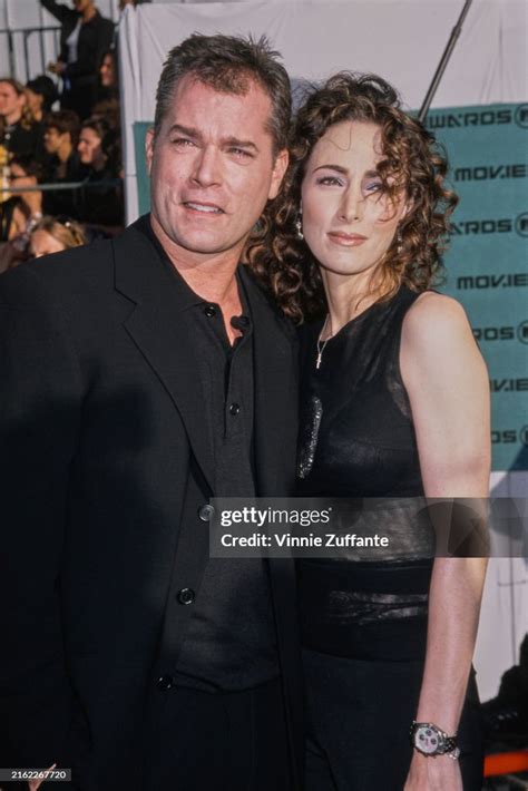 Actor Ray Liotta With His Wife Actress Michelle Grace At The Mtv