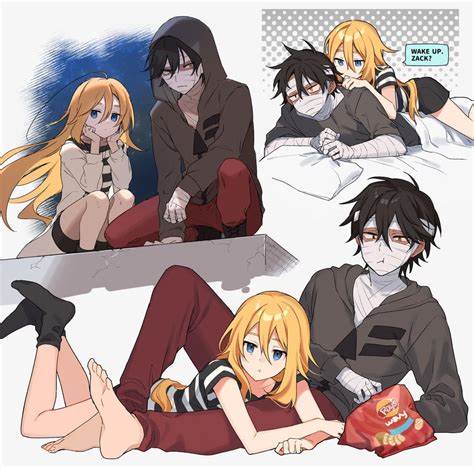 Rachel Gardner And Isaac Foster Satsuriku No Tenshi Drawn By Tooru