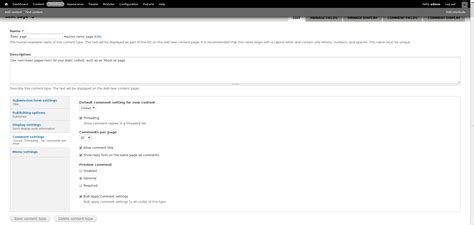 Bulk Apply Comment Settings Drupal Org