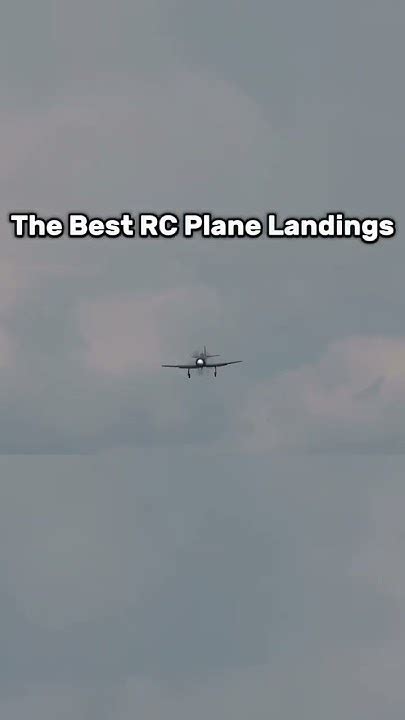 The Best Rc Plane Landing Part 2 Youtube