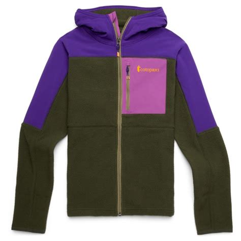 Cotopaxi Abrazo Hooded Full Zip Fleece Jacket Fleece Jacket Womens