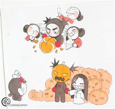 Cookieelemon On Twitter Pucca Happy Tree Friends Pucca X Garu Cartoon