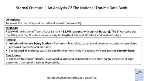 Sternal Fractures And Dislocations Emguidewire Radiology Reading Room Pptx