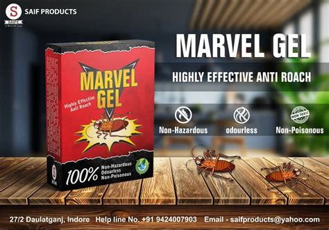 Marvel Cockroach Gel At Rs 35piece Cockroach Gel In Indore Id