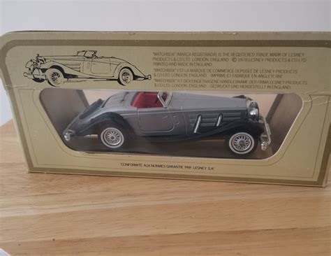 Matchbox 1937 Mercedes Benz 540 K Models Of Yesteryear Etsy