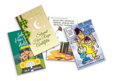 Hilangnya Tradisi Kad Raya Wilayahku