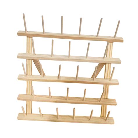Sewing Thread Rack Holder Thread Organizer Braiding Hair Rack Shelf Foldable Wall Hanging
