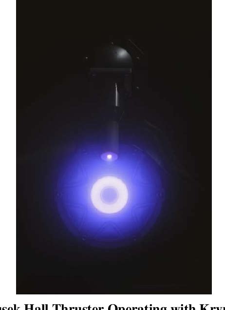 Figure 1 From Hall Thruster Plume Diagnostics Utilizing Microwave