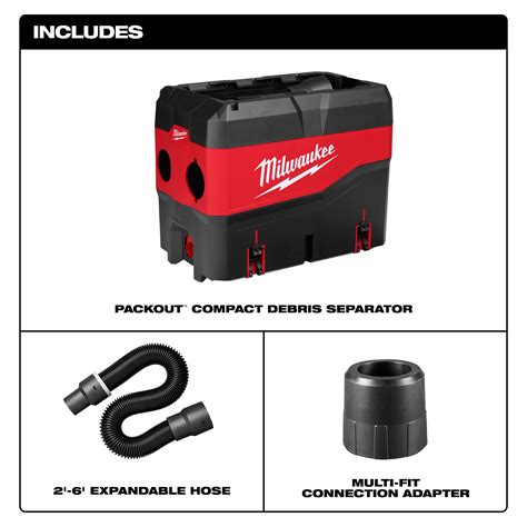 Packout™ Compact Debrisdust Separator Milwaukee Tool
