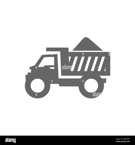 Muck Transport Icon Muck Truck Common Graphic Resources Vector Illustration Stock Vector