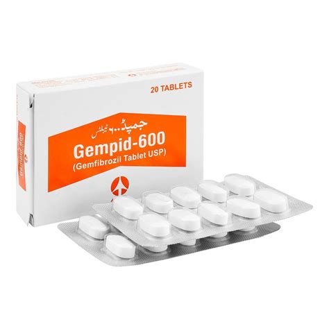 Order Atco Laboratories Gempid Tablet 600mg 20 Pack Online At Best Price In Pakistan Naheed Pk