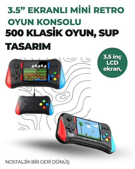 35 İnç Ekranlı Klasik Oyun Konsolu 500 Dahili Oyun Fiyatları Ve Modelleri Pazarama