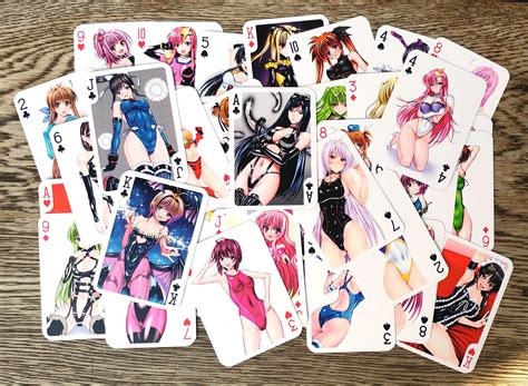 Hentai Latex Fetish Anime Manga Pin Up Playing Cards Sen Sanui X