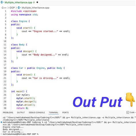 Mehtab Ahmad On Linkedin Cplusplus Inheritance Typesnheritance