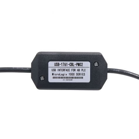 Usb 1761 Cbl Pm02 For Micrologix 1000 1200 1500 Plc Programming Cable 1761 Cbl Pm02 10ft Free
