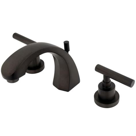 Kingston Brass Two Handle 8 In To 16 In Widespread Lavatory Faucet