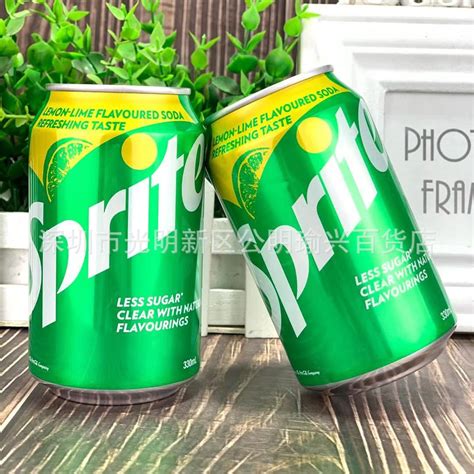 批发 香港进口sprite雪碧柠檬青柠味汽水碳酸饮料品330ml一箱24罐 阿里巴巴