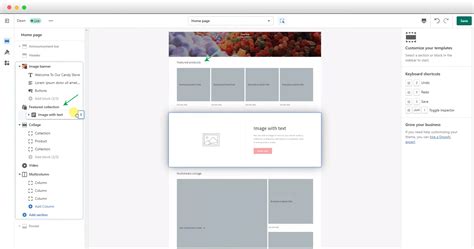 add collection to page shopify add and create pages guide