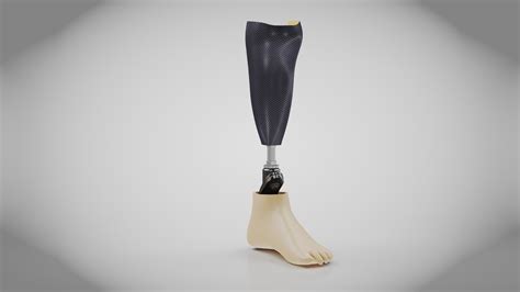 Below Knee Prosthetics V2 3d Model Turbosquid 2133370